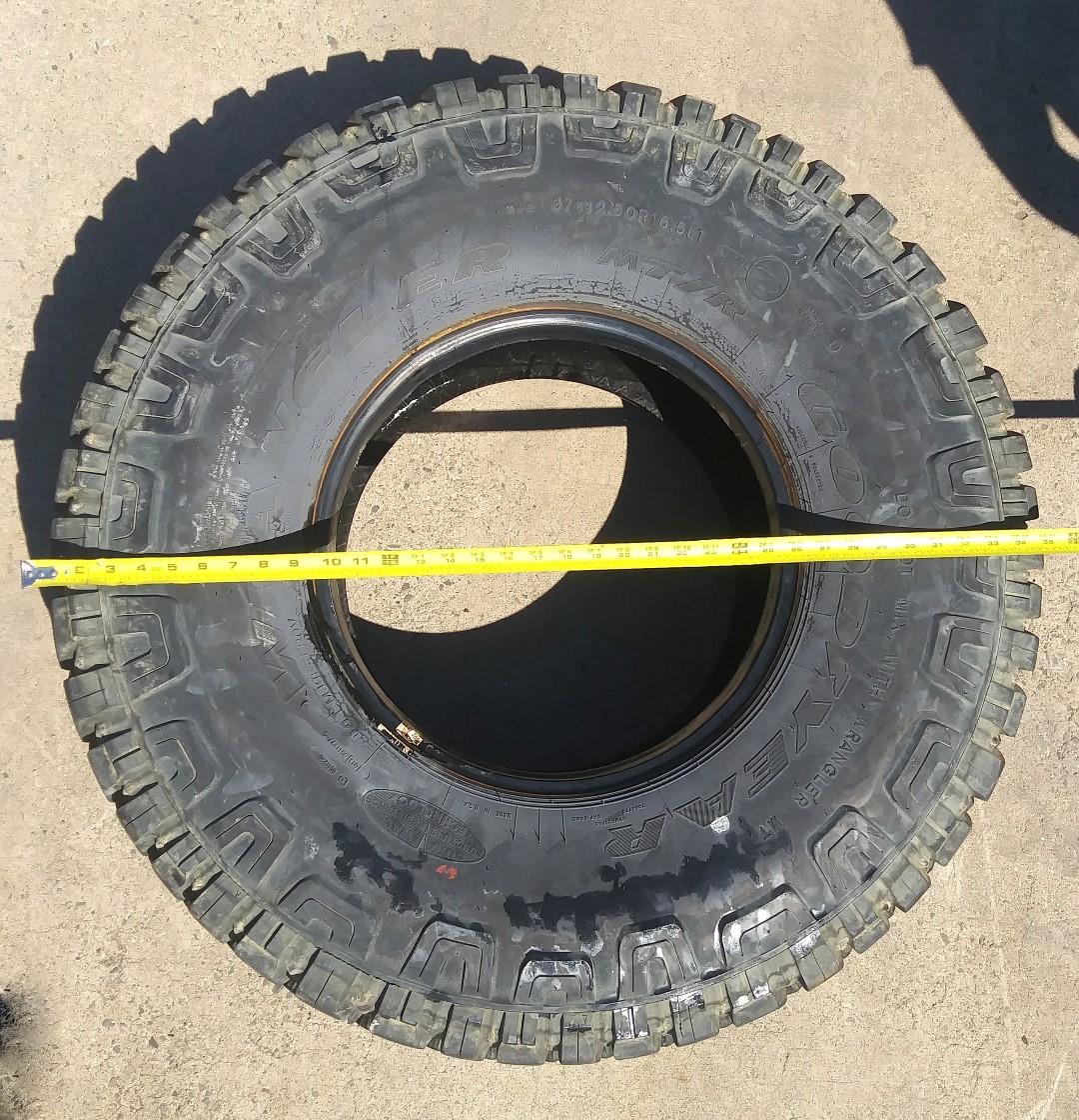 Goodyear Wrangler MT/R 37x12.50R16.5LT Tire (5 Tire Lot Sale) 75%
